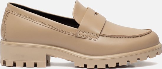 Ecco Modtray W Instappers beige Leer - Dames - Maat 37 | bol.com