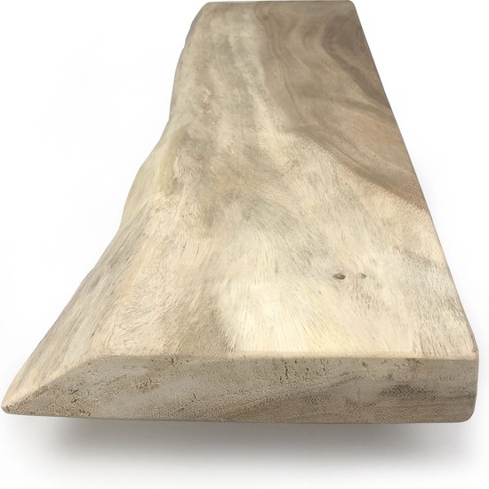 Suar plank 80 x 20 cm boomstam - Boomstam plank - Boomstam - Suar hout ...