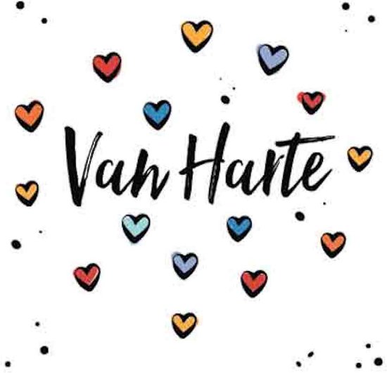 Wenskaart van harte | bol