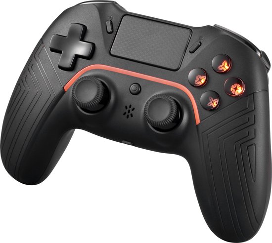 Deltaco Draadloze Controller - PS4, PC, Android, iOS - 2 macro knoppen ...