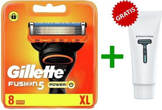 Gillette Fusion5 - Power - Lames de rasoir/ Lames de recharge - 8 ...