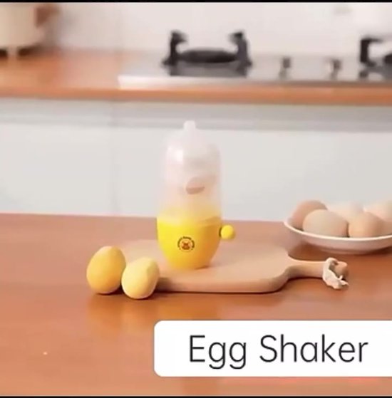 Ei geel/wit mixer - Eiermixer - Professionele Ei-mixer - Ei shaker ...