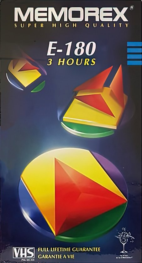 Memorex Super High Quality E-180 VHS Video Cassette | bol