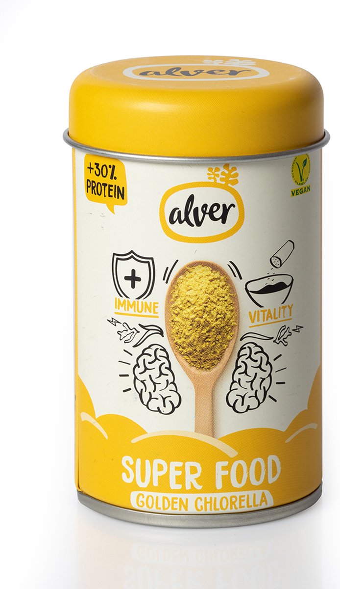 Alver Golden Chlorella protein poeder vegan & naturel superfood uit ...