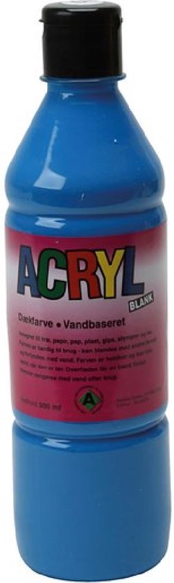 Acrylverf – Primaire Blauwe Verf – Acrylaatverf – Acrylic paint ...