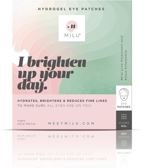 MILU cosmetics - Hydrogel Eye Patches (4 stuks) | bol