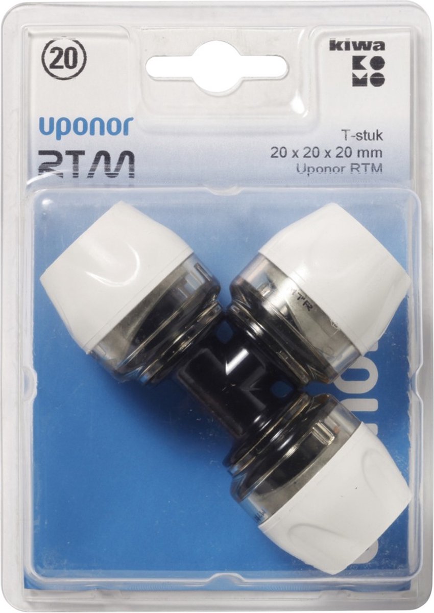 uponor rtm t-stuk 20x20x20mm | bol