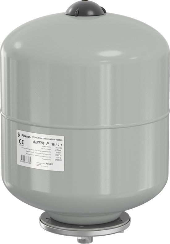 Flamco Airfix P 5 liter - 3,5 bar Heetwatercompensatietank 5 Liter 3,5 ...