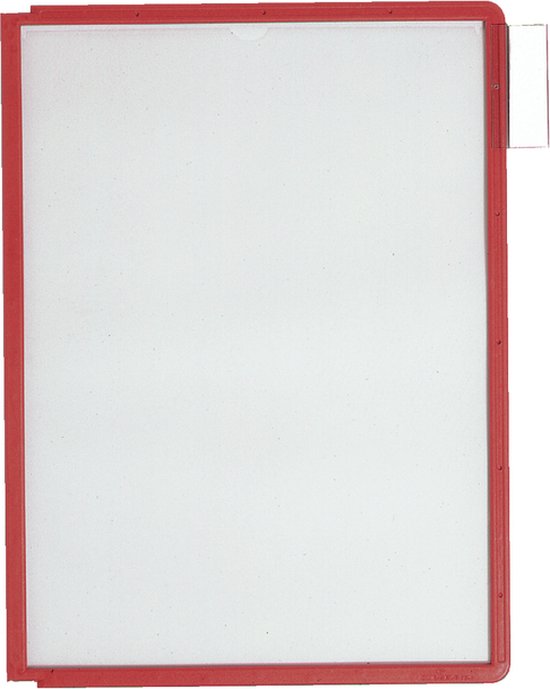 SHERPA A4 Display Panel - Frame - Red - Polypropylene (PP) - A4 | bol