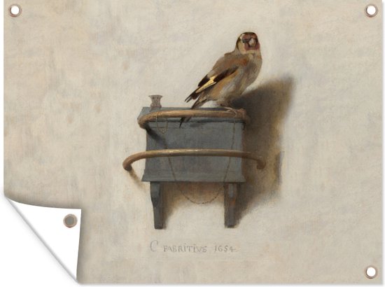 Tuin decoratie Het Puttertje - Schilderij - Fabricius - Oude Meester ...