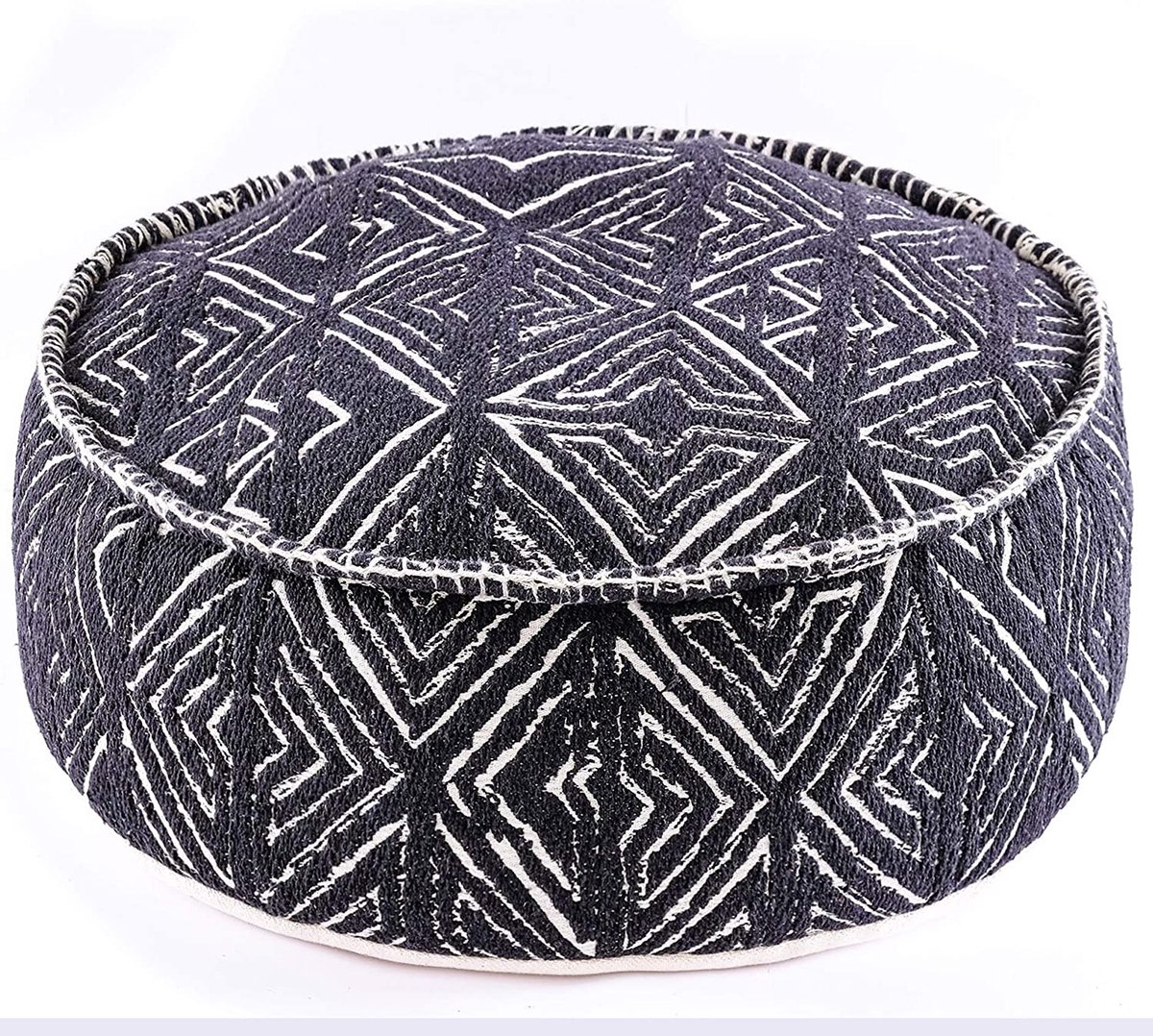 Mandala Life ART Tribal Kruk Ottomaanse Hoes - 60 x 20 cm - Luxe ...