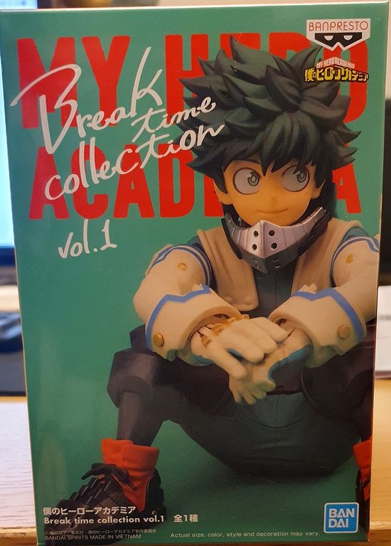 MY HERO ACADEMIA - Izuku Midoriya - Break Time Collection 10cm | bol.com