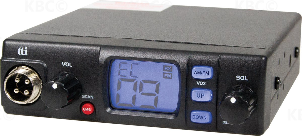 TTI TCB-560evo - AM/FM - CB radio - 12/24 Volt - 27 MHz - VOX | bol.com