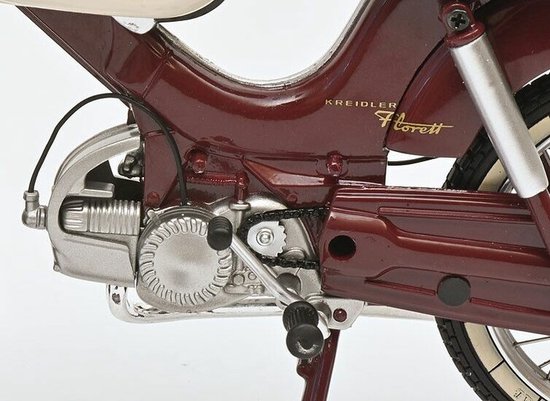 Kreidler Florett Super donkerrood beige motor, Schuco 06549 | bol