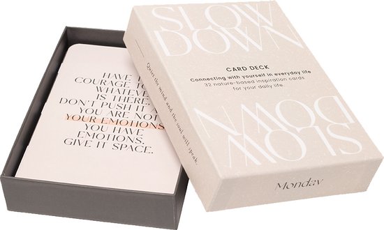 Slow down carddeck - Monday | Games | bol