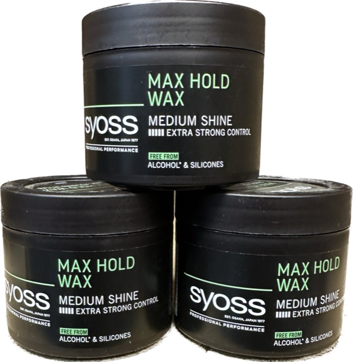 SYOSS Max Hold Wax- Voordeelverpakking 3 x 150 ml | bol.com