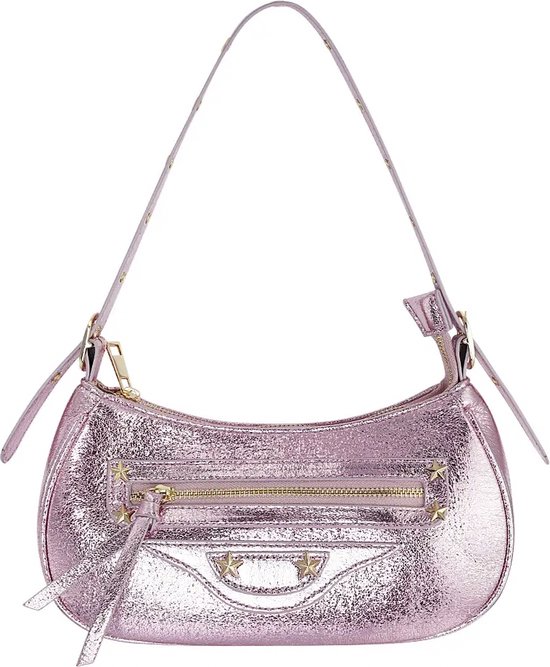 Yehwang - Metallic - Handtas - Lila | bol.com