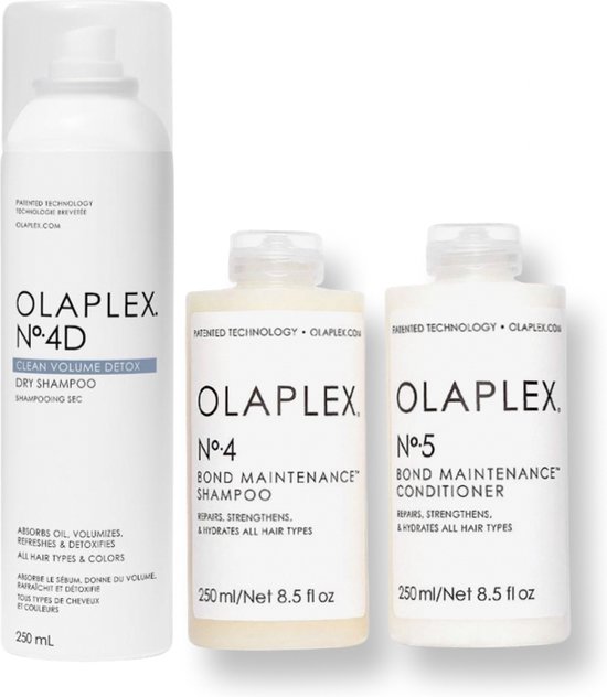 OLAPLEX Set No.4 + No.4D + No.5 | bol