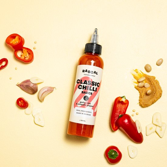 Classic Chilli Sauce 150ml - Rascal Tastebuddies | bol.com
