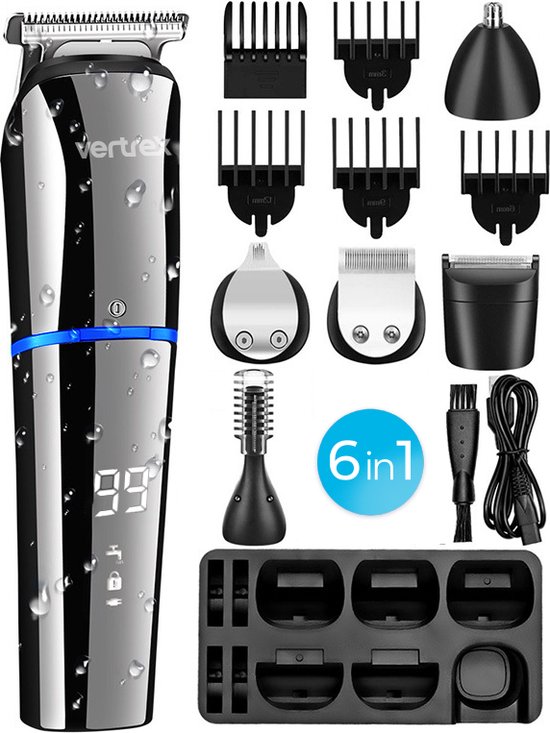 Vertrex Tondeuse - Trimmer - Scheerapparaat - Trimmer - Neustrimmer - Baardtrimmer -... | bol.com
