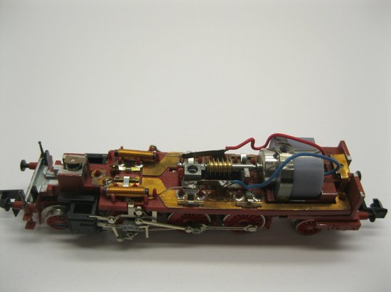 micromotor NA021G motor ombouwset voor Arnold BR 75, Bad Vic, SNCF 131 ...