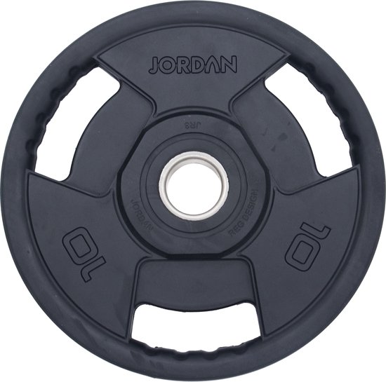 10kg Classic Premium Rubber Olympic Disc | bol.com