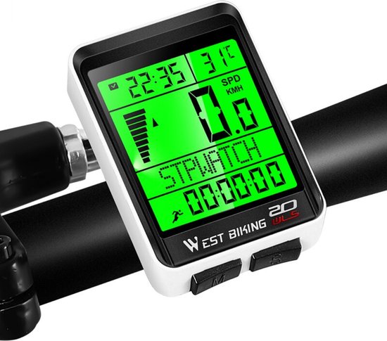 Bolture Kilometerteller Fiets - Fietscomputer - KM Teller Mountainbike ...