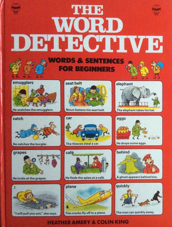 Word Detective Words and Sentences for Beginners, Heather Amery ...