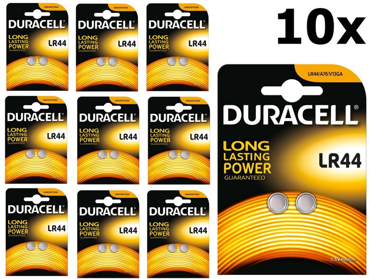 Duracell Knoopcel batterij 2 stuks - LR44 | bol.com