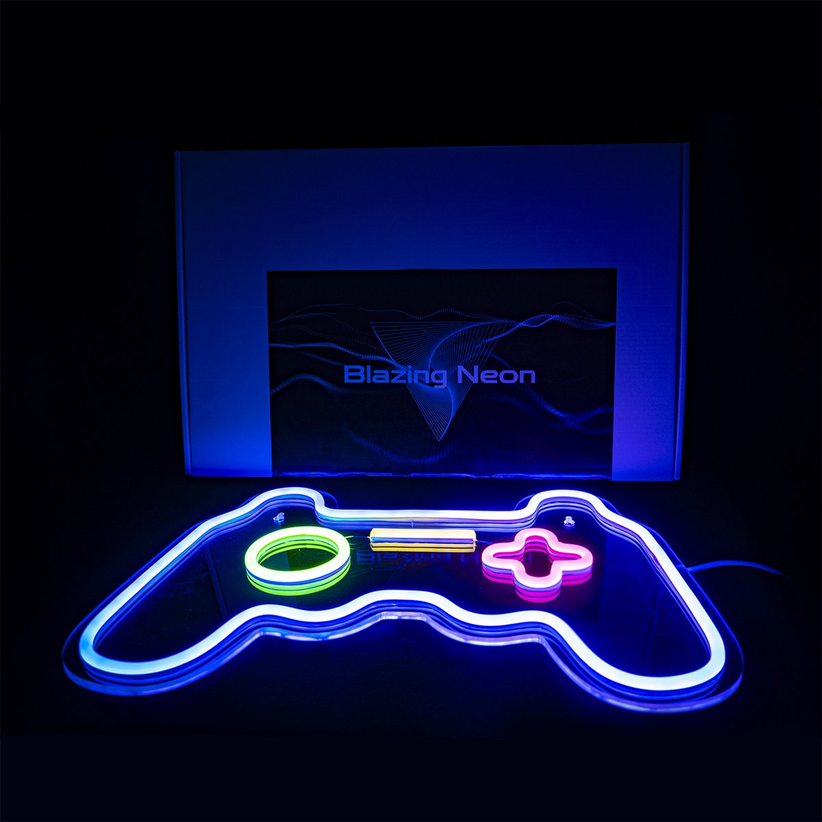 Blazing Neon® Wandlamp - Neon Verlichting - Neon Wandlamp - Inclusief 2 ...