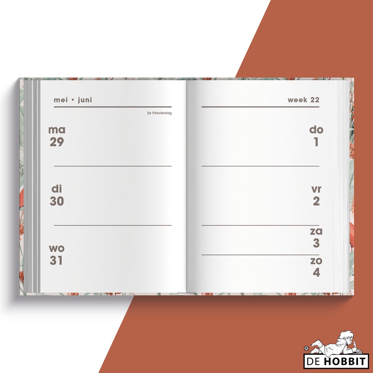 A7 Mini Agenda 2023 - 2024 Rode Ibis | bol.com