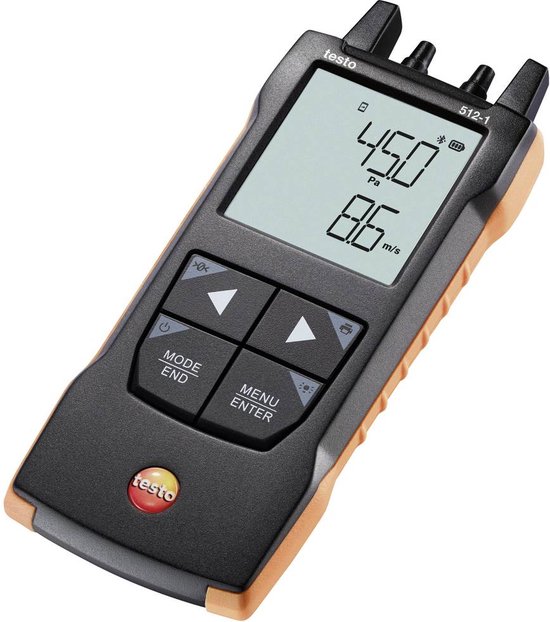 testo 512-1 Gasdrukmeter Luchtdruk 0 - 200 hPa | bol.com