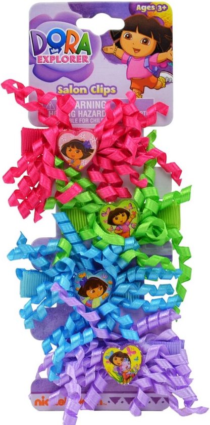 Nickelodeon - Dora Explorer - Haarclips - Haarclipjes - Haarelastiekjes ...