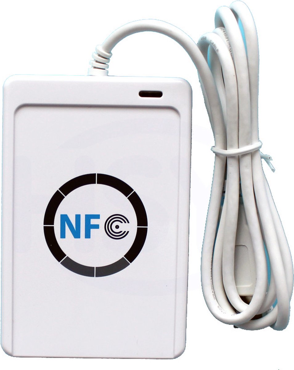 NFC / RFID Reader & Writer | ACR122U WIT | Lezen en schrijven van NFC Tags | Read &... | bol.com
