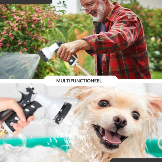 Buxibo - Wandslangenbox 20 meter + 2 meter - Tuinslang met haspel - 9 ...