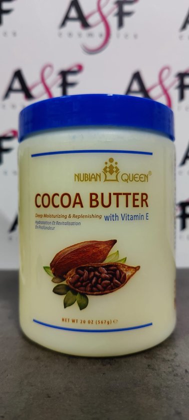 Nubian Queen - Cocoa Butter met Vitamin E - 567 gram | bol