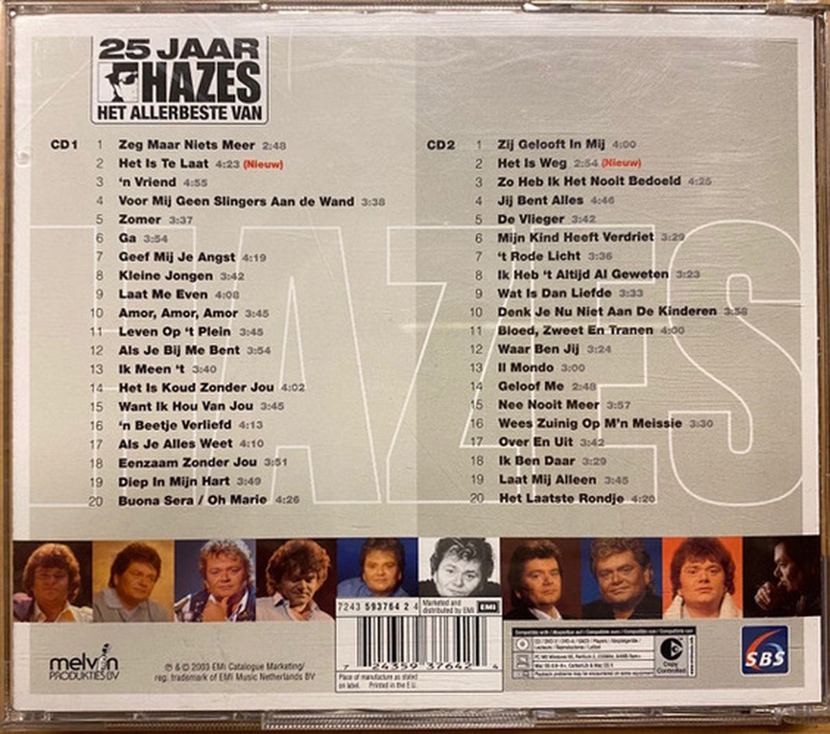 25 Jaar Het Allerbeste Van Andre Hazes André Hazes Cd Album