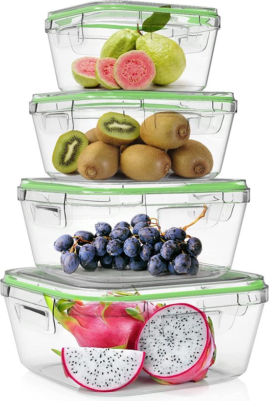 voedselopslagcontainer / Glass Food Storage Containers - Luchtdicht ...