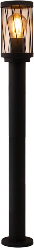 LED Tuinpaal - sokkel - Staande buitenlamp | 80cm | Zwart | IP44 ...