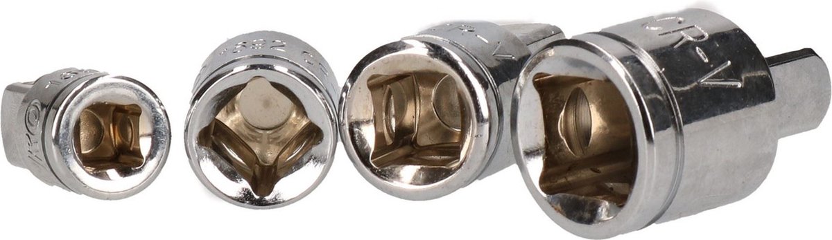 Verloop doppenset / dop adapterset 4-delig | bol.com