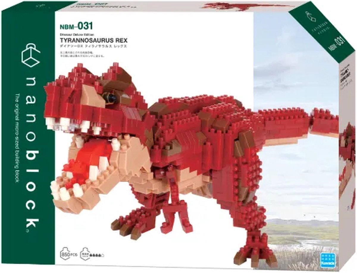 Nanoblock Tyrannosaurus Rex NBM-031 | bol.com