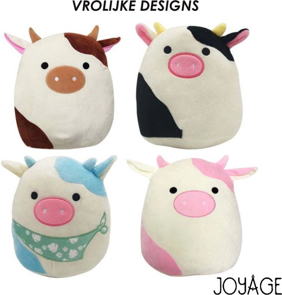 3 stuks Joyage Squish mallow knuffel - 20 cm - Ultrazacht - Kawaii ...