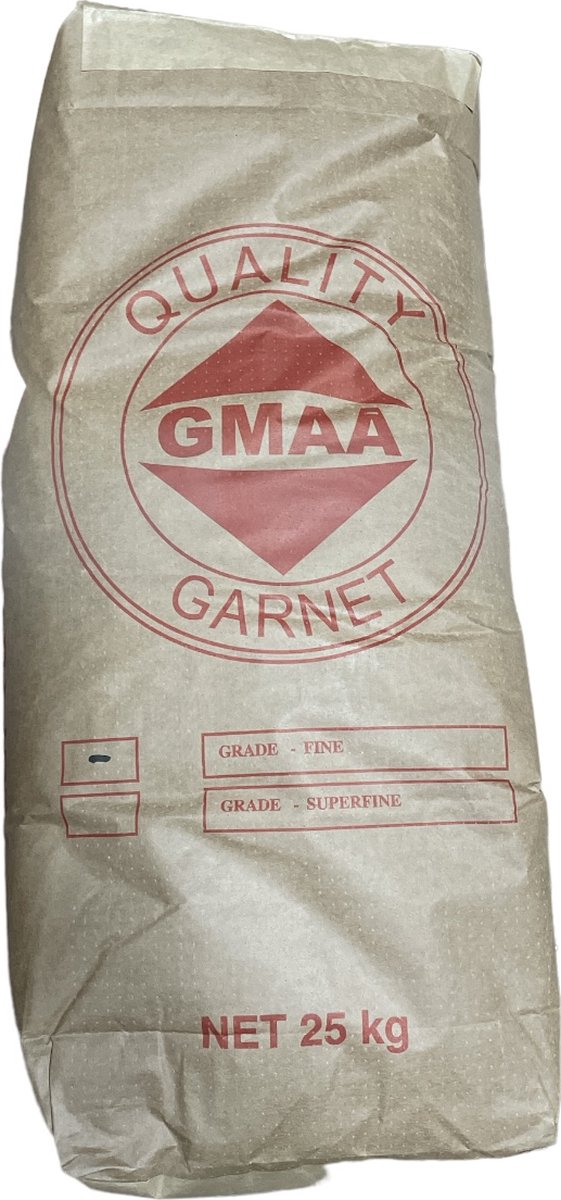GMA Garnet Fine 200 Mesh - Straalgrit - straalzand - Luchtgommen van o ...