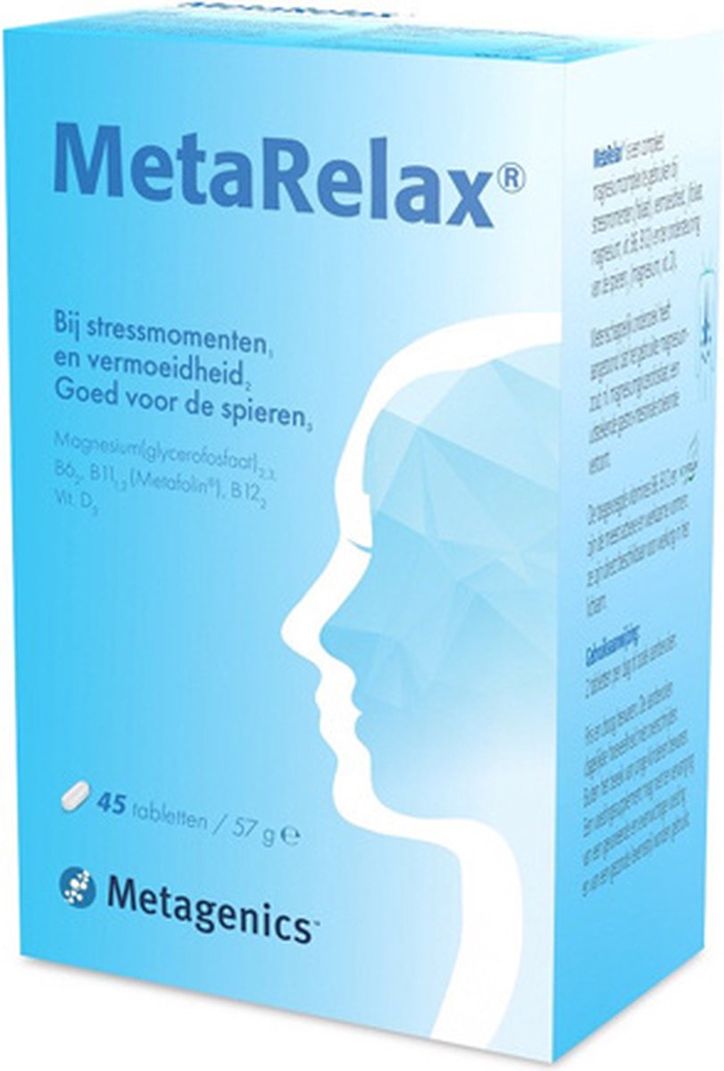 Metagenics MetaRelax - 90 tabletten | bol.com
