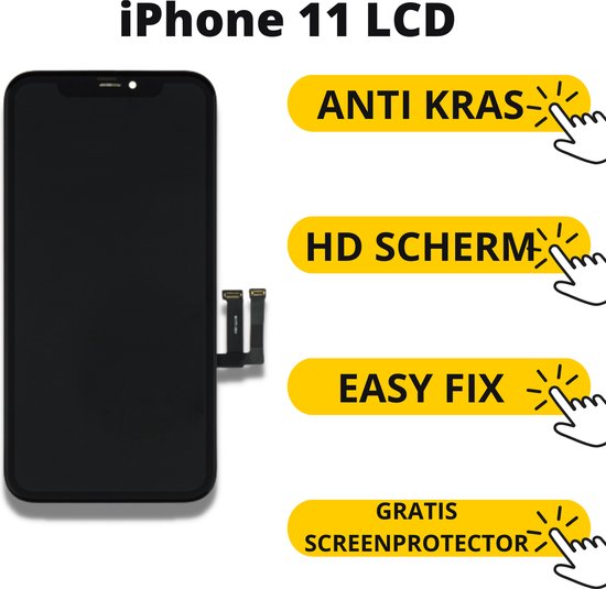 NUTEL iPhone 11 LCD SCHERM | iPhone LCD scherm | Display | INCELL ...