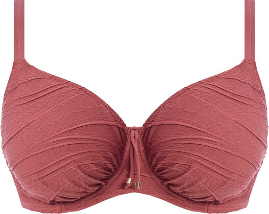 Fantasie Beach Waves UW Gathered Full Cup Bikini Top Dames Bikinitopje - Maat 80D | bol.com