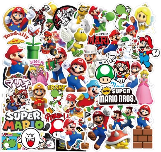 Super Mario 50 Stuks classic Game Cartoon | bol