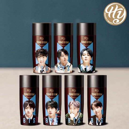 BTS Can coffee - Made in KoreaIngrediënten per fles/ geen keuze in ...