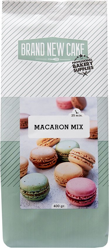 BrandNewCake® Macaron Mix 400gr - Bakmix - Mix voor Macarons | bol