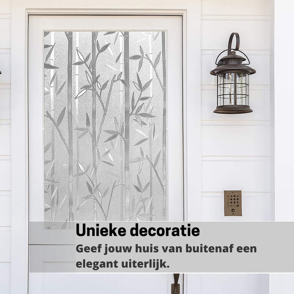 COMAMOR Raamfolie – Isolerend – Statisch & Zelfklevend – Anti inkijk ...